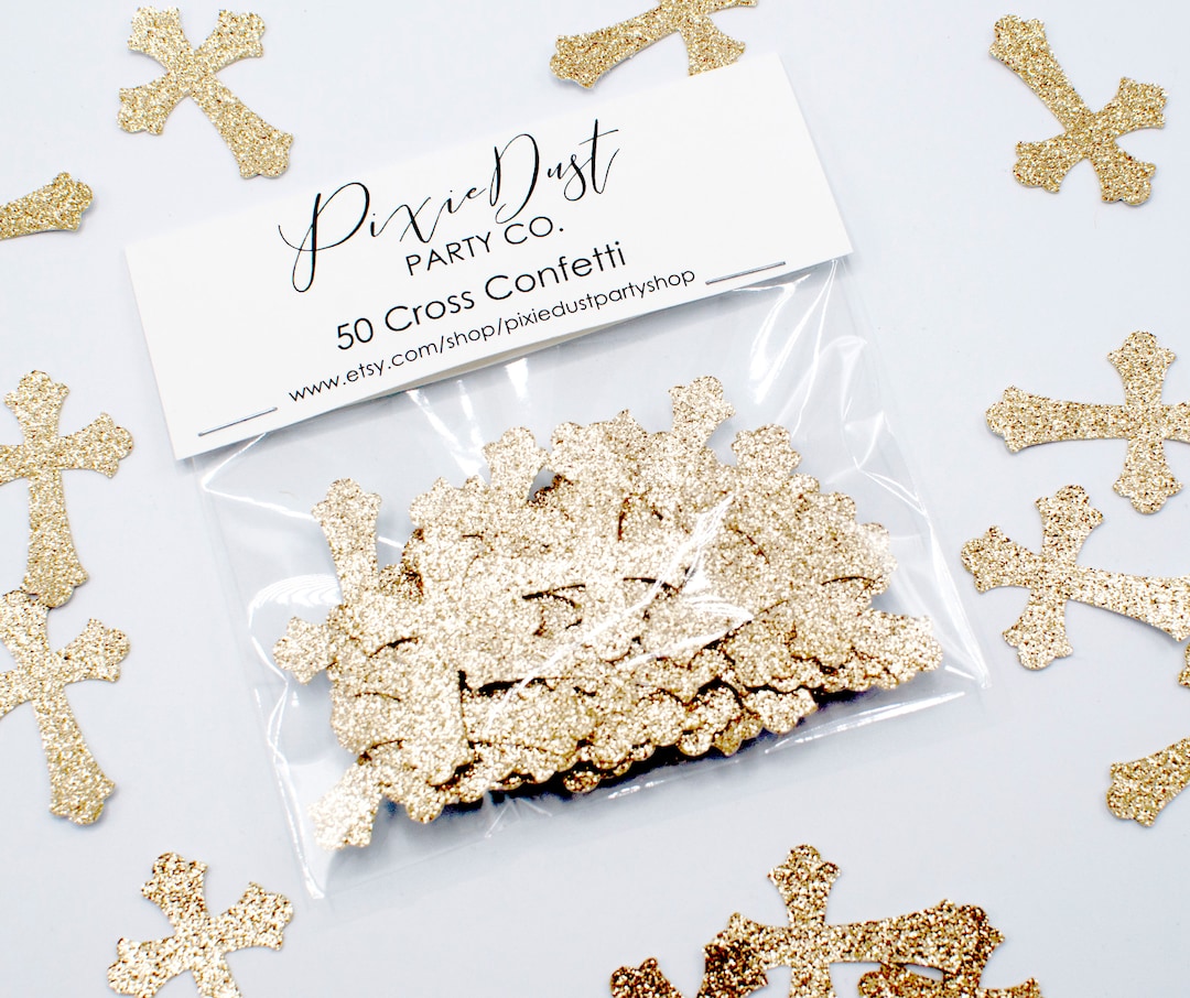 Cross Confetti - Etsy