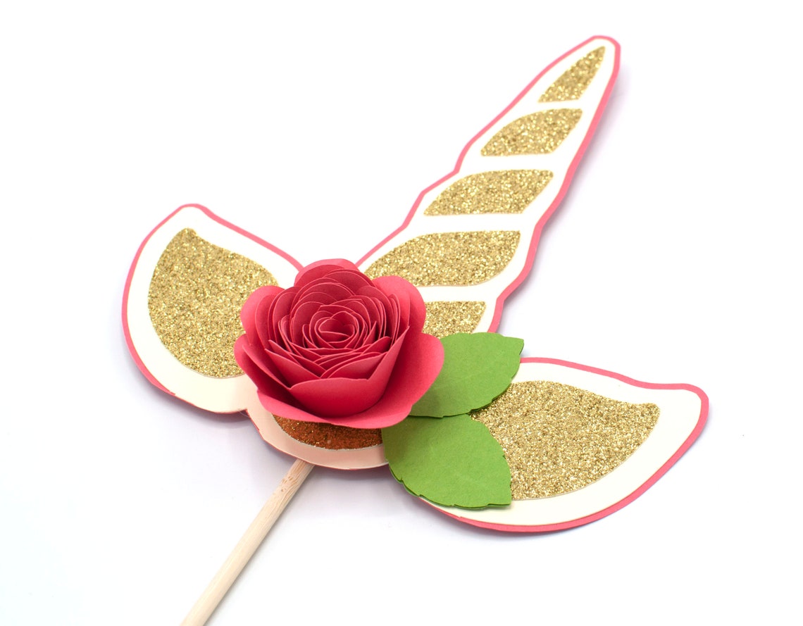 Unicorn Cake Topper - Etsy