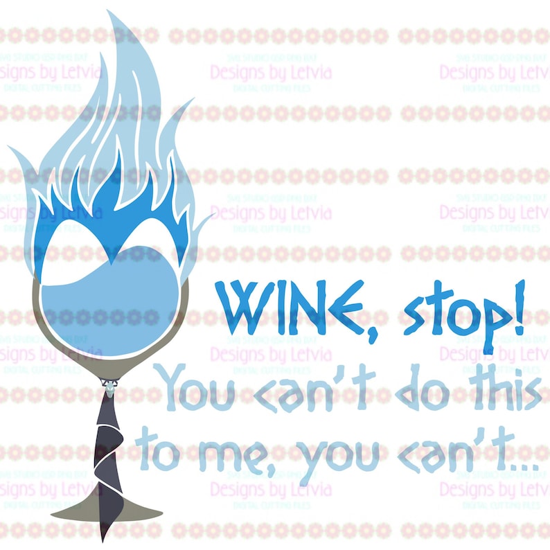 Hades Wine Glass Hercules Epcot Center Food and Wine Festival - Etsy