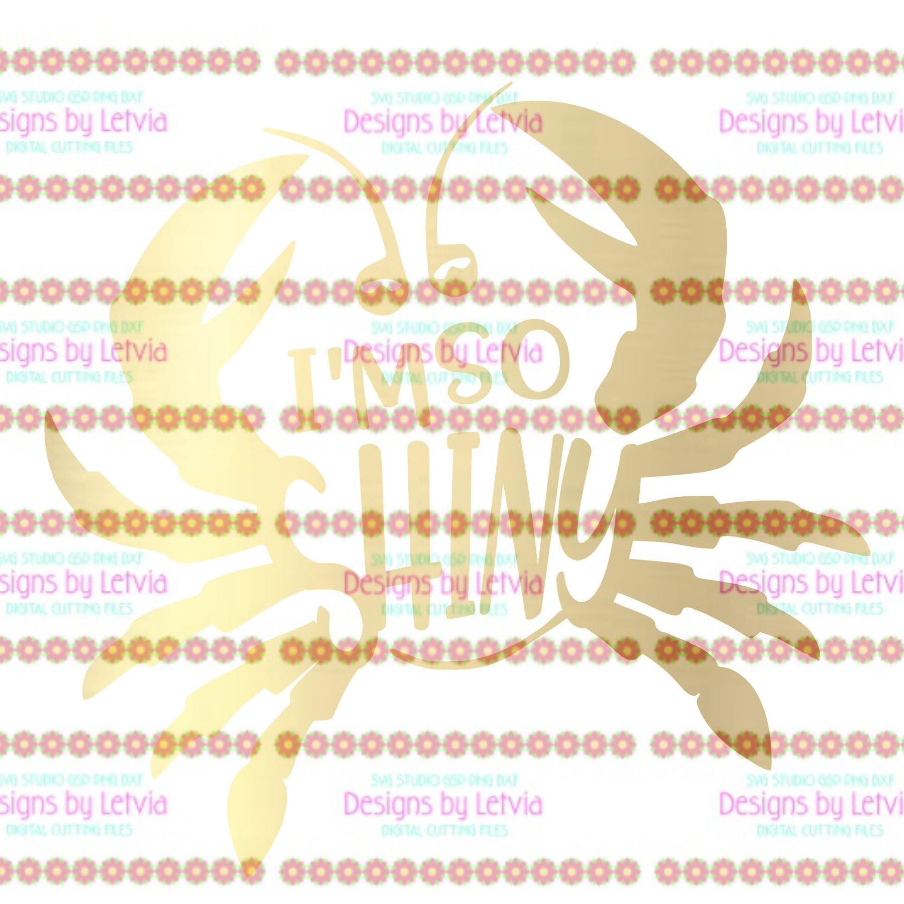 Tamatoa Moana I'm so Shiny Layered SVG Digital File - Etsy UK
