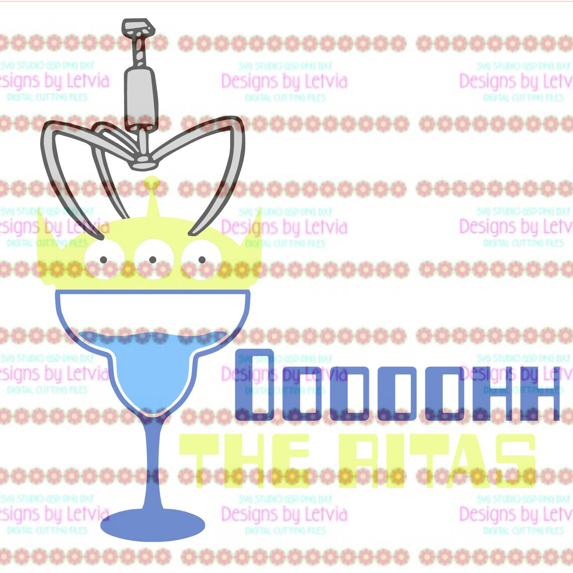 Toy Story Alien Oooooh Margaritas the Ritas Epcot Center Food and Wine ...