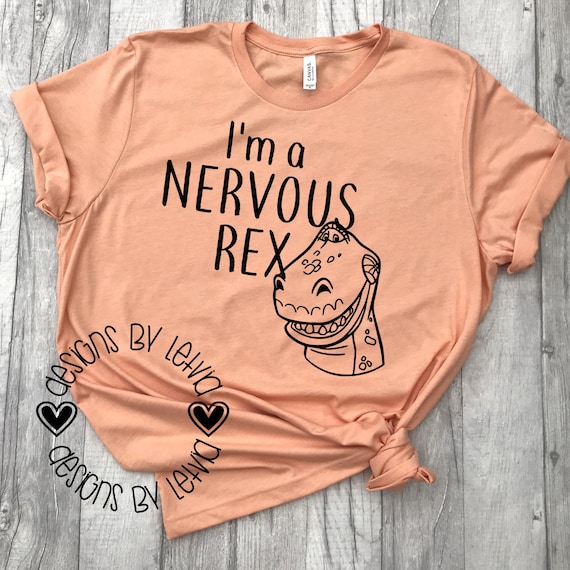 Toy Story I Am a Nervous Rex Layered SVG Digital Cut File | Etsy Australia
