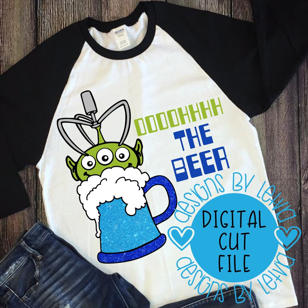 Toy Story Alien Beer Mug Epcot Center Food and Wine Festival Layered ...