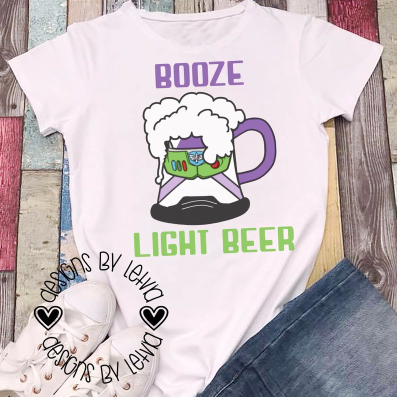 Booze Buzz Light Beer Toy Story Wine and Dine Epcot Center | Etsy