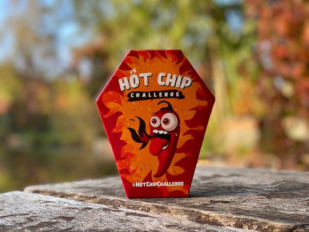 One Chip Challenge With Carolina Reaper Pepper and Trinidad Scorpion ...