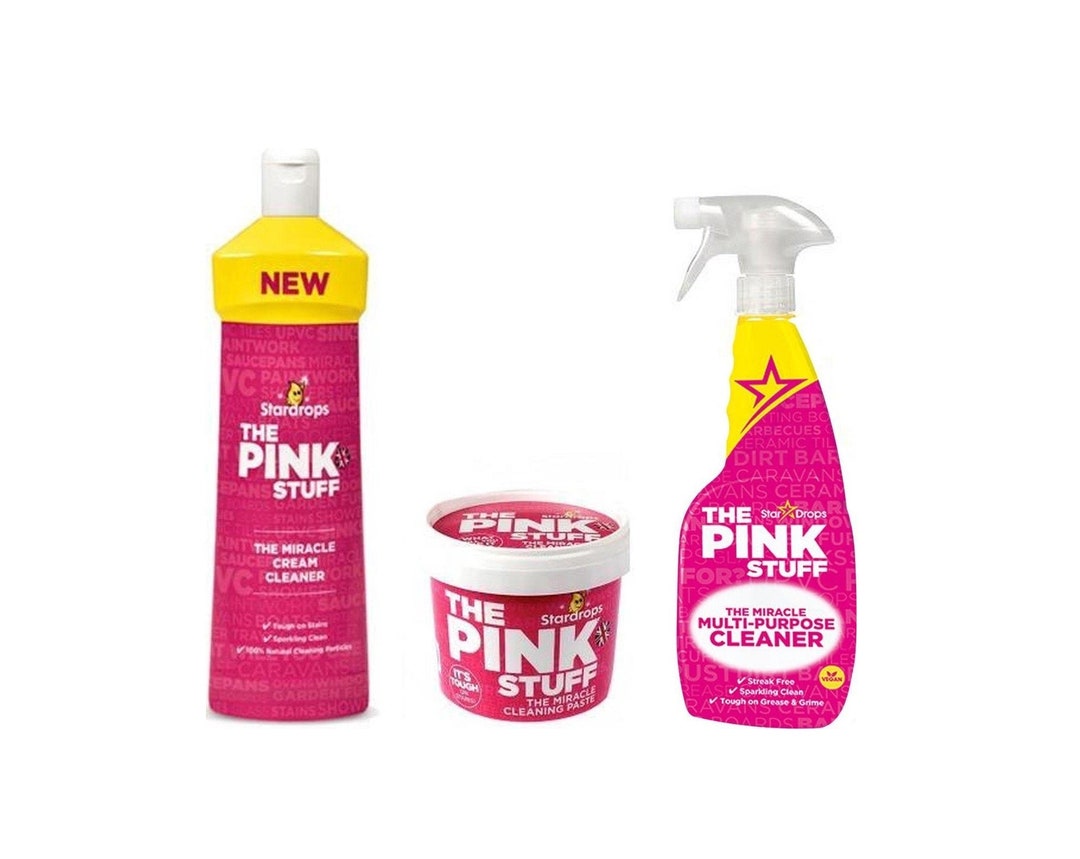 Stardrops the Pink Stuff Bundle Cream Cleaner 500 Ml Cleaning Paste 500 ...