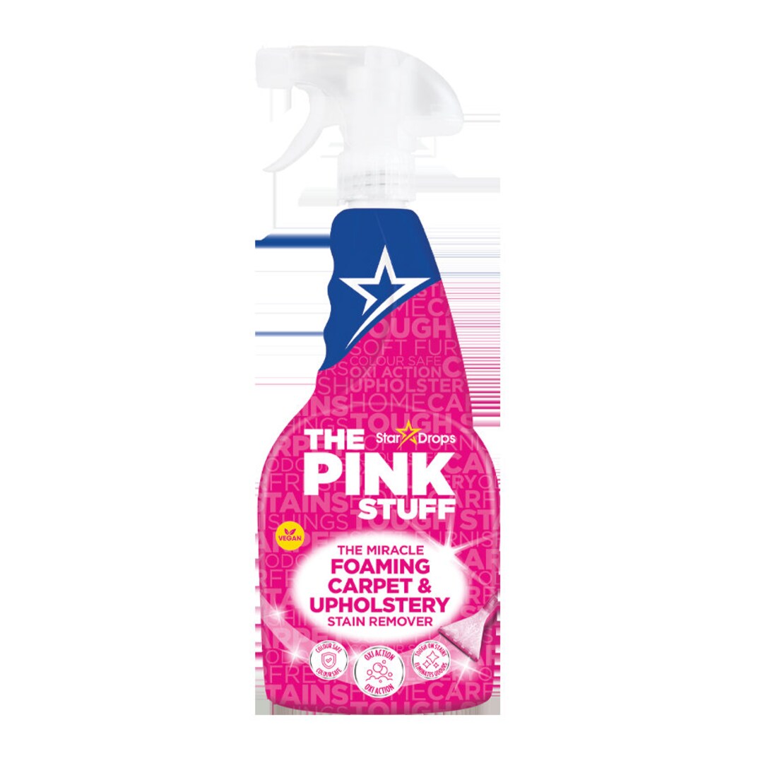 The Pink Stuff Foaming Carpet & Upholstery Stain Remover 500 Ml - Etsy