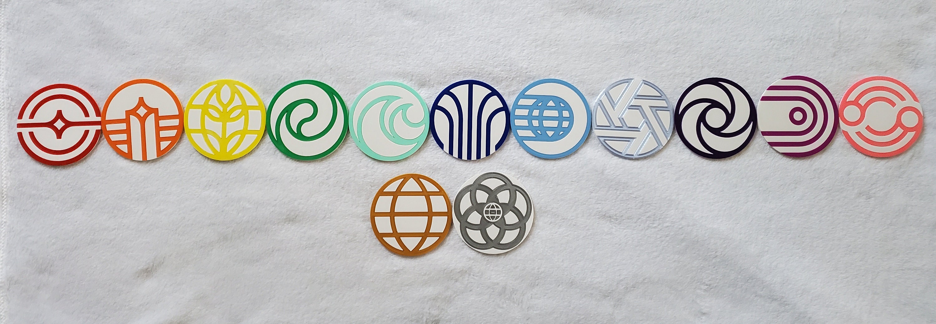 Epcot Attraction Logos - Etsy