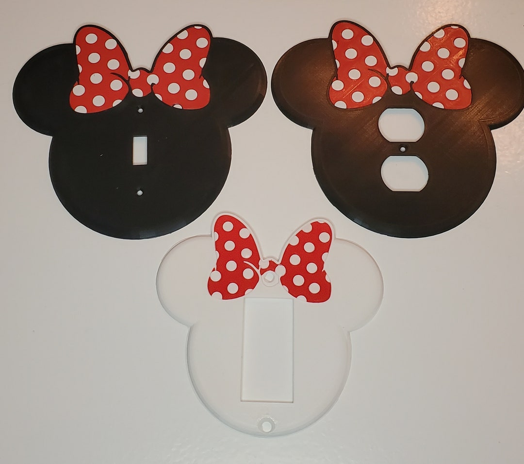 Minnie Outlet/switch Plate - Etsy