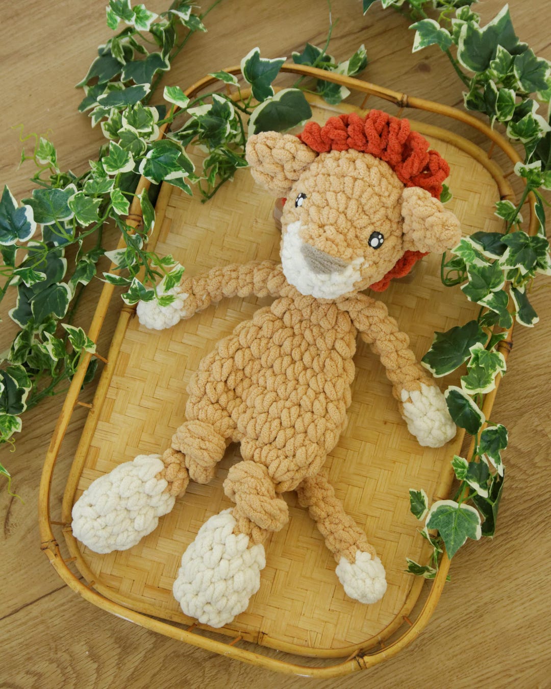 Crochet Lion Lovey| Kids Lion Snuggle Toy | Safari Baby Shower Gift - Etsy