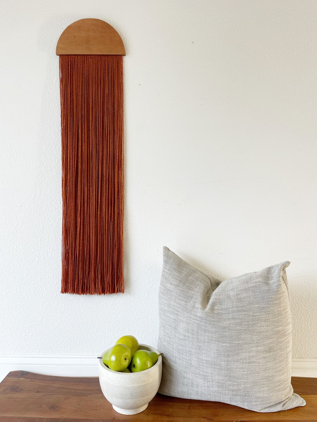 Wall Hanging,fiber Art, Tapiz,tapestry,wall Art,dip Dyed Wall Hanging ...