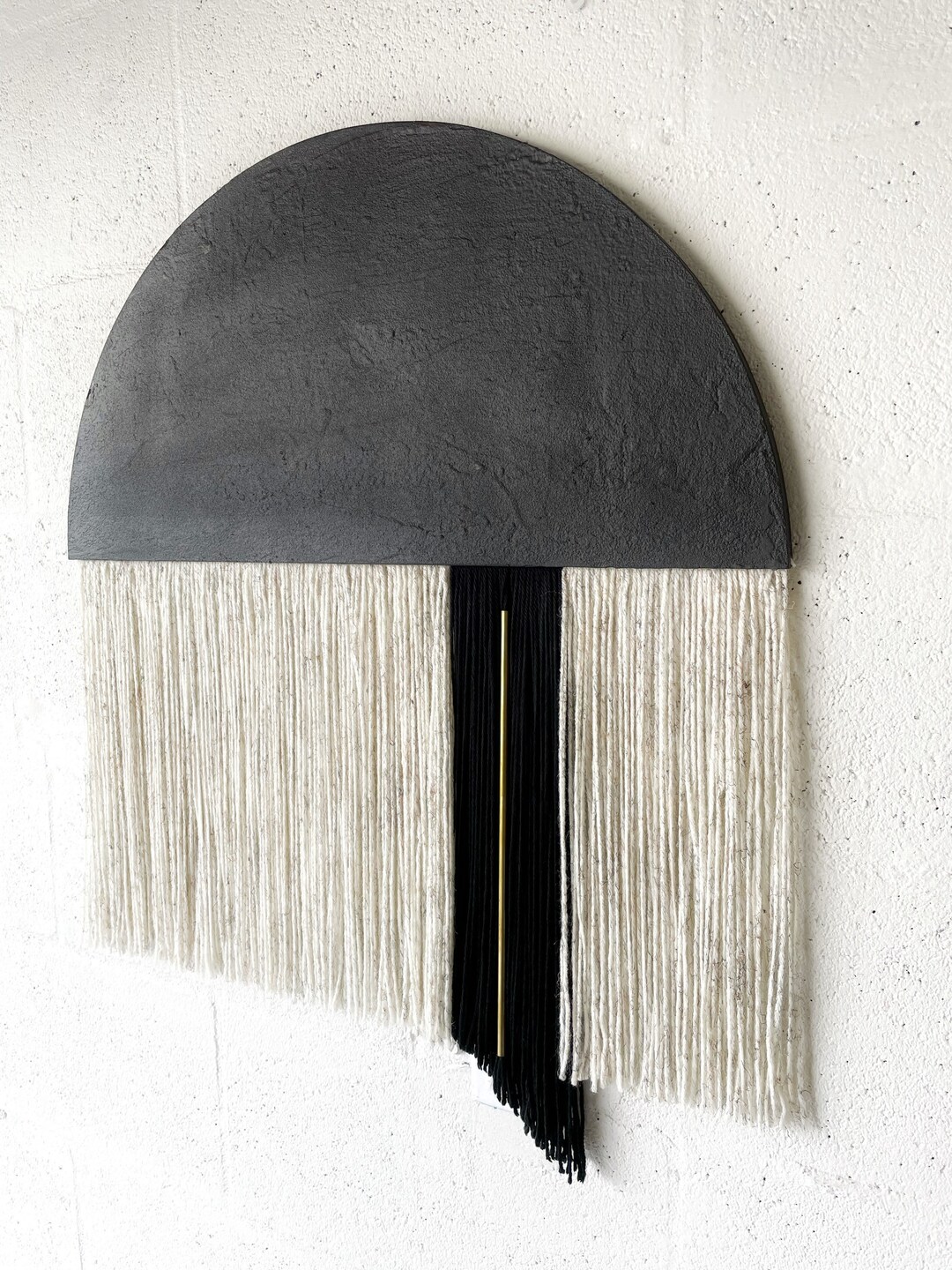 COLORBLOCKED Short “casita”/half Circle Wall Hanging/half Moon Tapestry ...