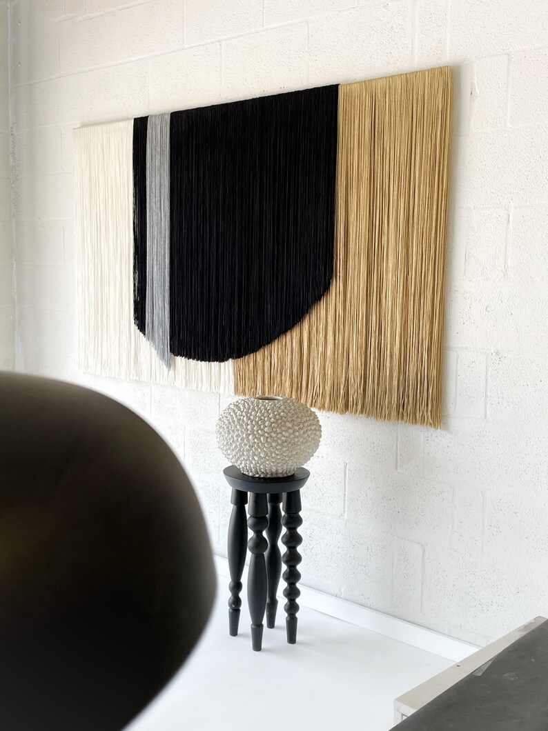 LARGE WALL Hanging/tapestry/color Blocked Art/abstract - Etsy