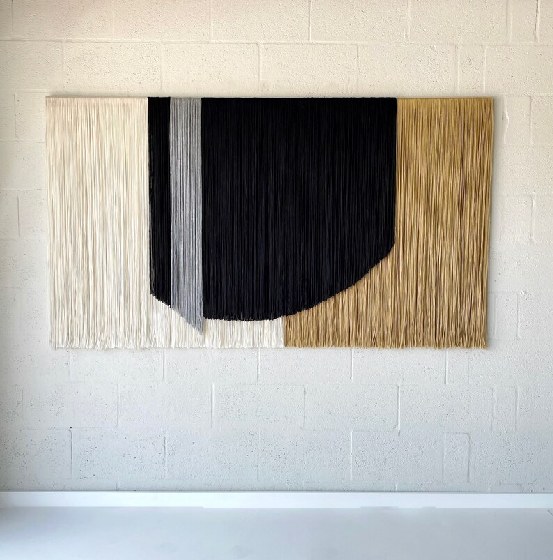 LARGE WALL Hanging/tapestry/color Blocked Art/abstract - Etsy