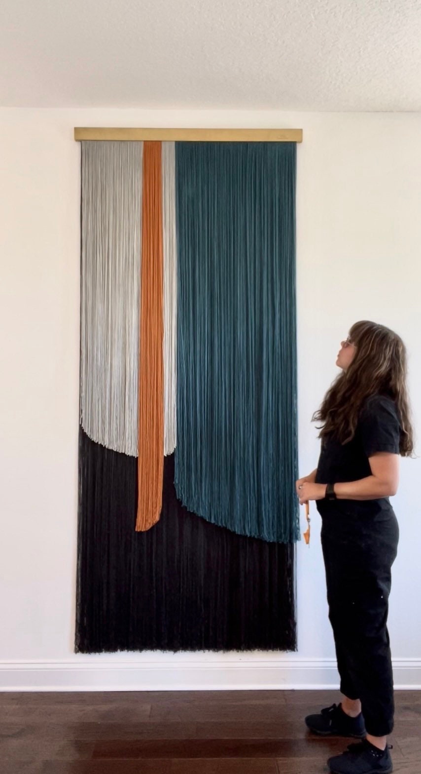 MADE TO Order/large Textile Wall Hanging/wall Art/anstract Art/modern ...