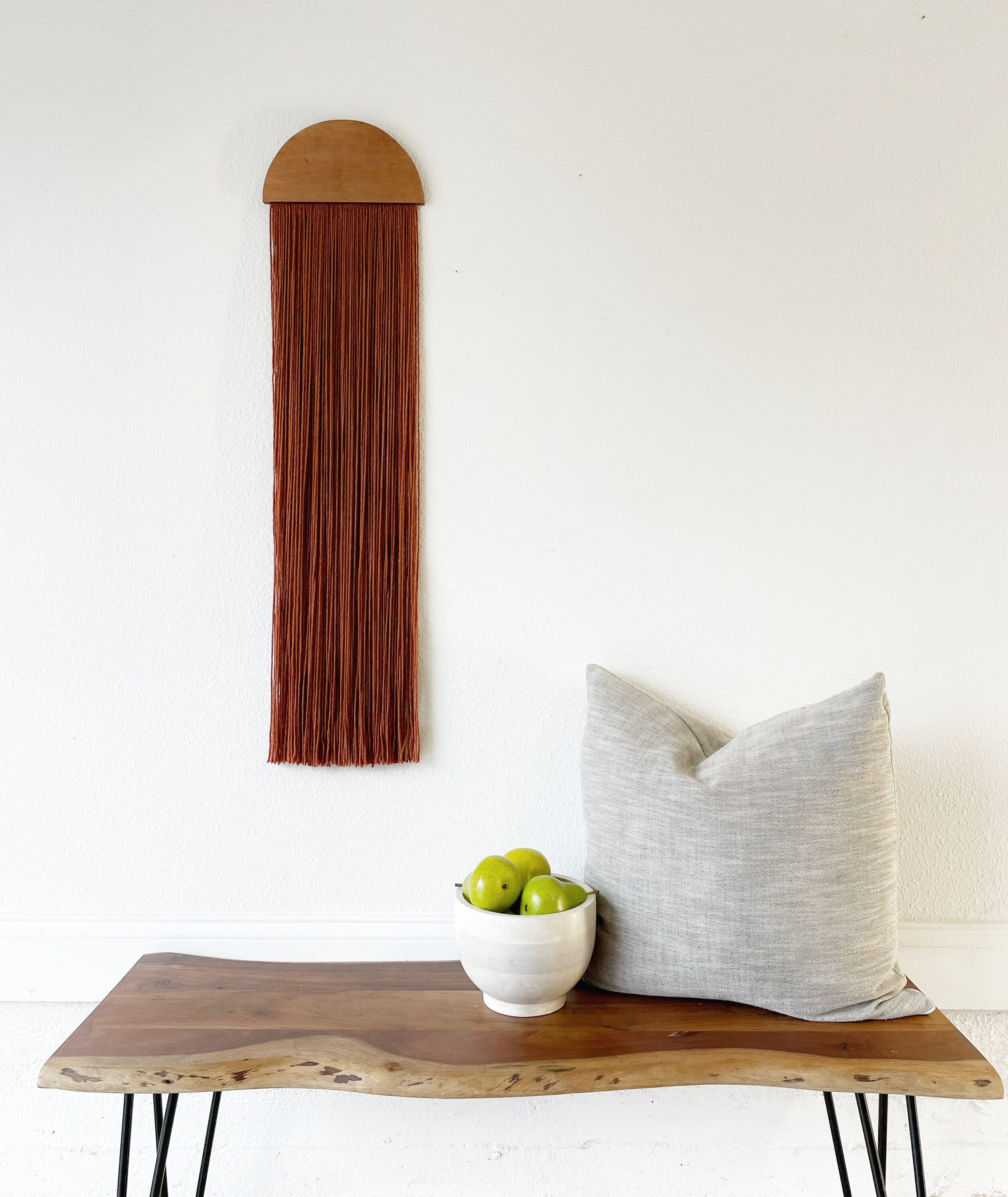 Wall Hanging,fiber Art, Tapiz,tapestry,wall Art,dip Dyed Wall Hanging ...