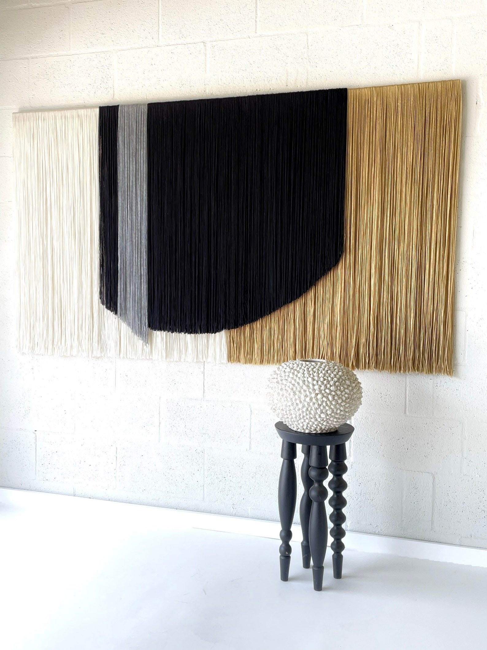 LARGE WALL Hanging/tapestry/color Blocked Art/abstract - Etsy