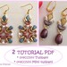 Tulips Earrings Tutorial Beading Pattern Earrings Pattern Arcos ...