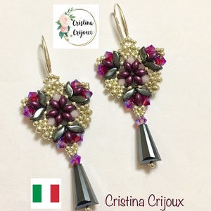 Tutorial Stormduo Earrings Tutorial Bicons Earrings Es-o Earrings ...
