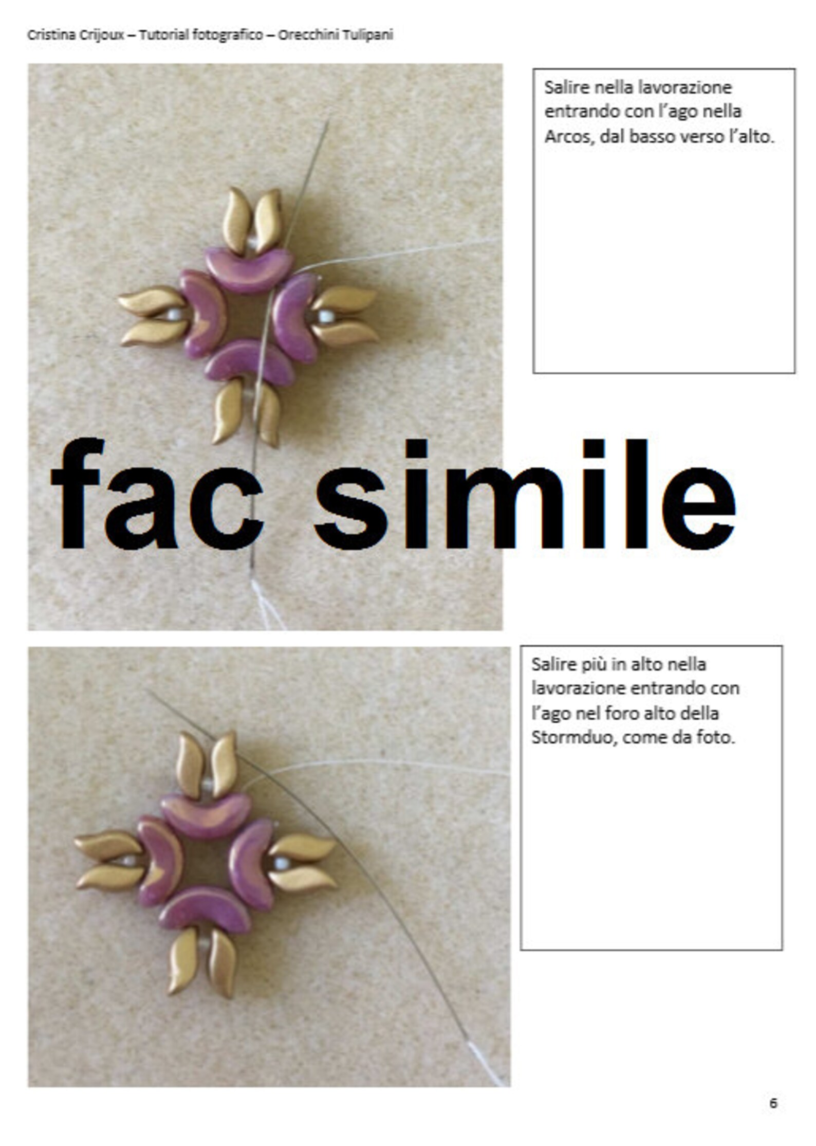 Tulips Earrings Tutorial Beading Pattern Earrings Pattern Arcos ...