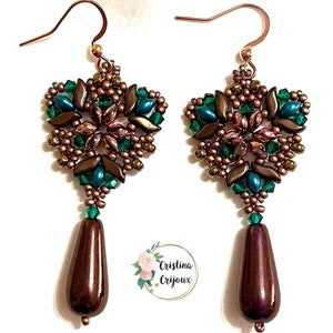 Tutorial Stormduo Earrings Tutorial Bicons Earrings Es-o Earrings ...