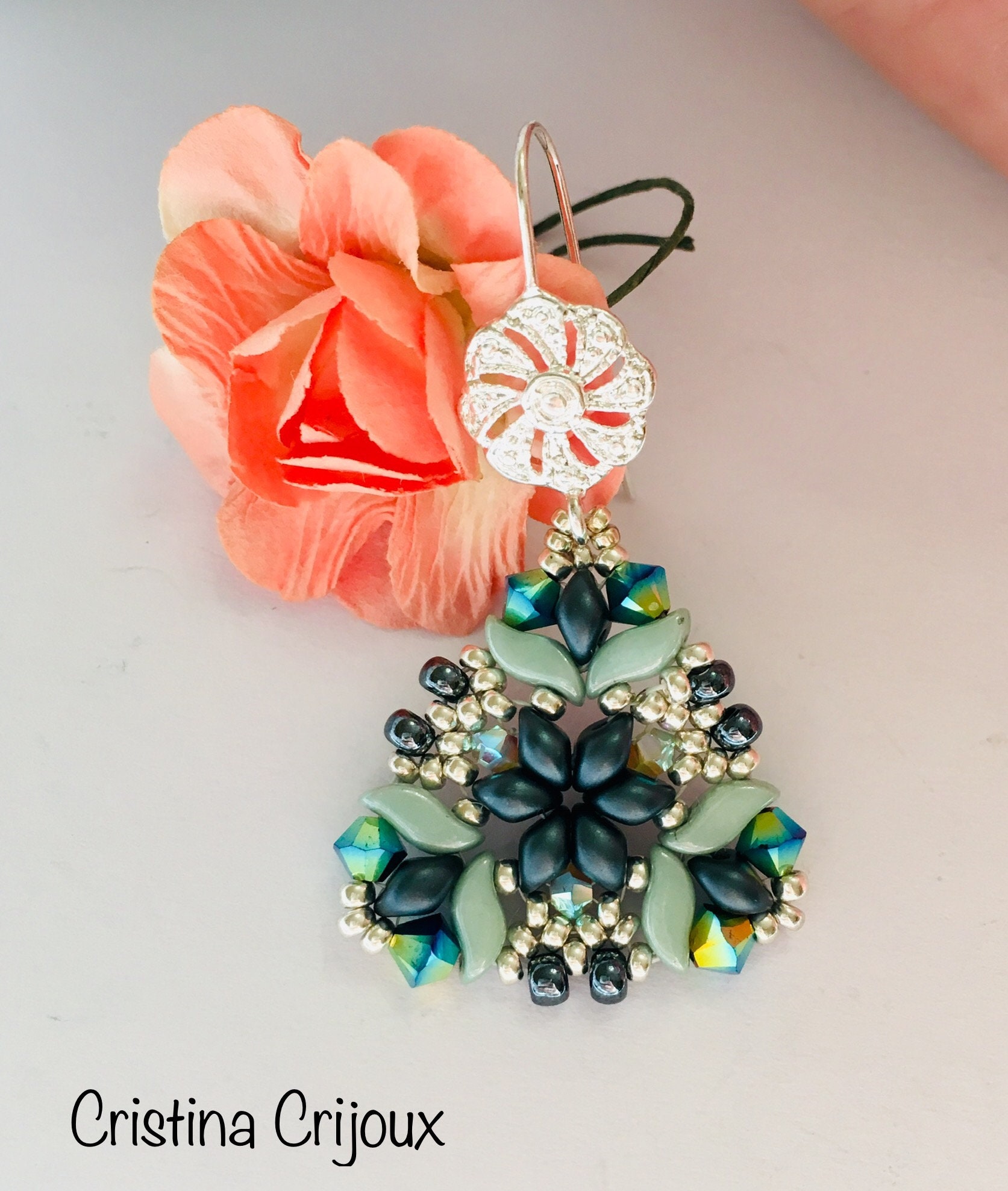 Tutorial Stormduo Earrings Tutorial Bicons Earrings Es-o Earrings ...