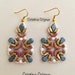 Tulips Earrings Tutorial Beading Pattern Earrings Pattern Arcos ...