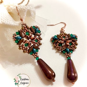 Tutorial Stormduo Earrings Tutorial Bicons Earrings Es-o Earrings ...