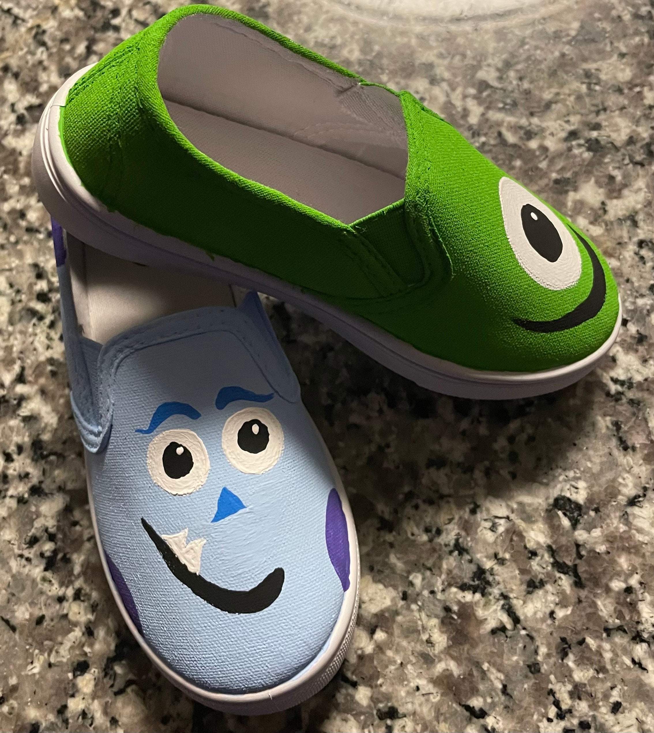 Monsters Inc Shoes - Etsy