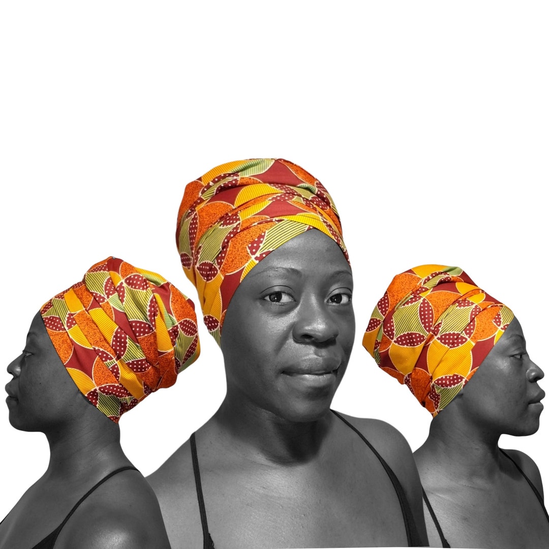 SUPER LONG African Print Head Wrap/ankara Print Turban Style Scarf ...