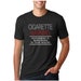 Cigarette Warning Tee Shirt - Etsy
