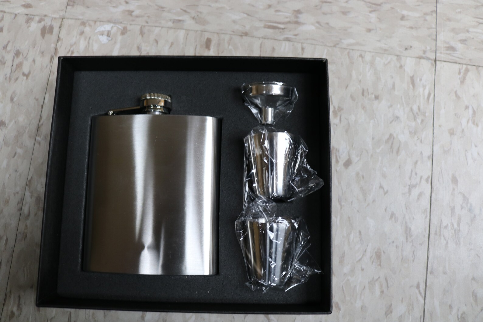 Flask Set Custom Printed With Your Logo/image/name | Etsy