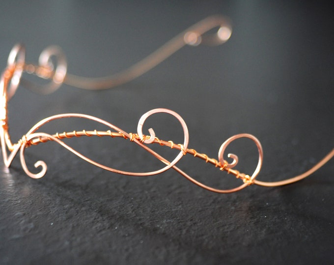 Celtic Handmade Tiara Copper Color Perfect for Symbolic - Etsy