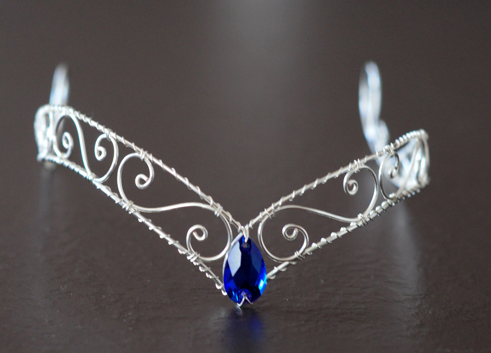 Handmade Celtic Silver Tiara Perfect for Symbolic Weddings or - Etsy