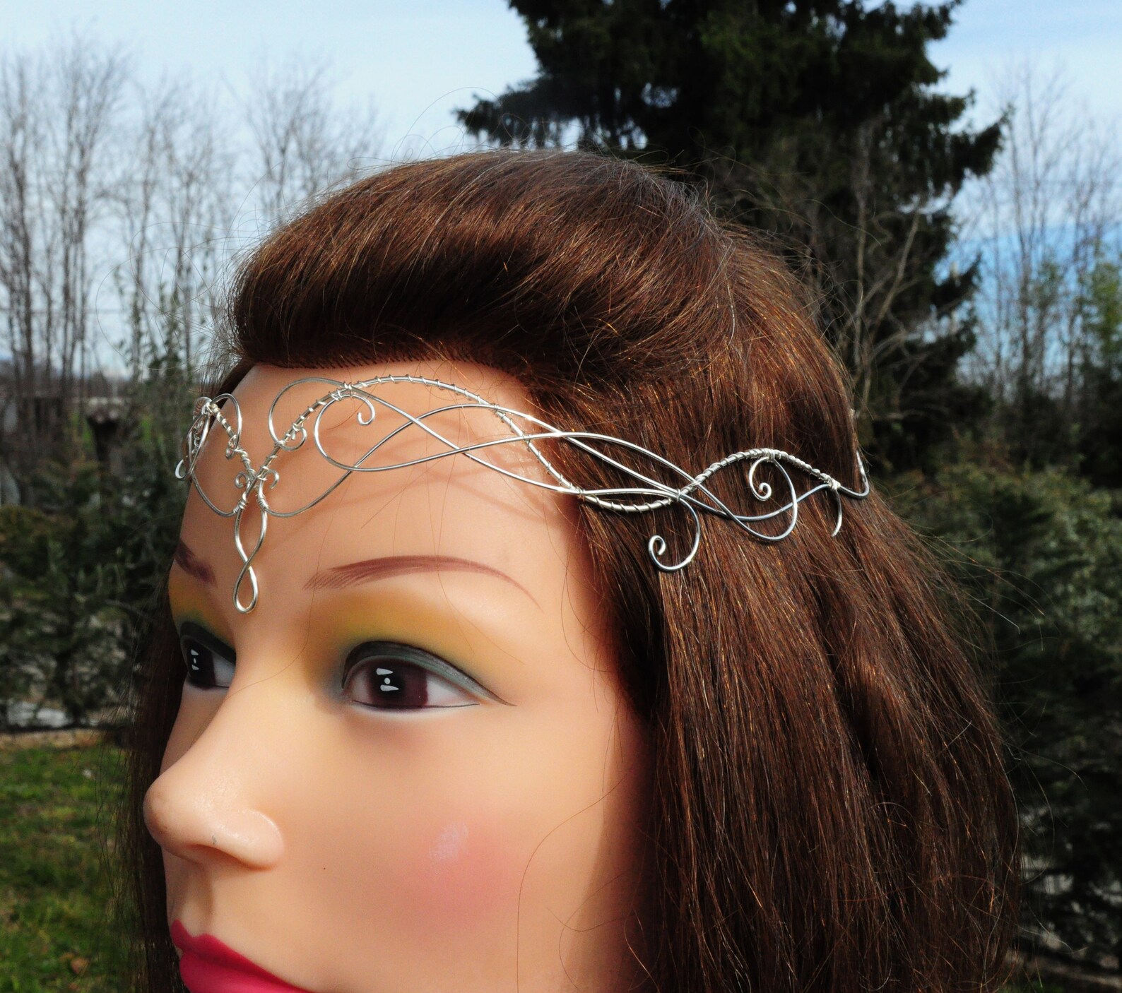 Celtic Handmade Tiara Silver Color Perfect for Symbolic | Etsy