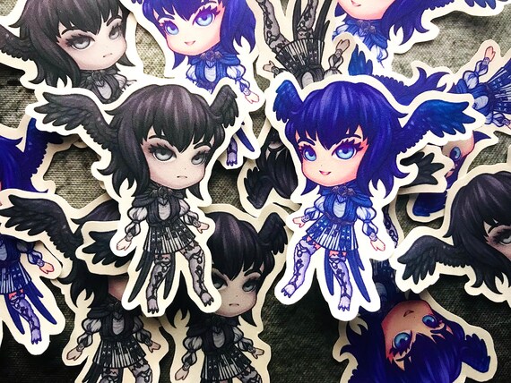 Endwalker Meteion Chibi Stickers FFXIV Stickers | Etsy