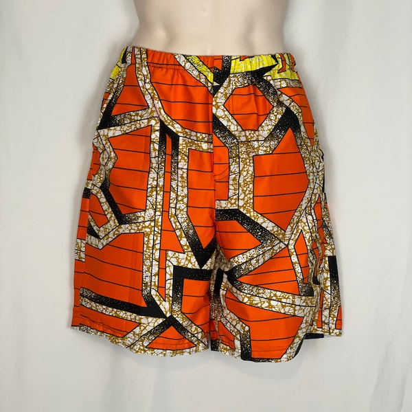African Print Shorts - Etsy