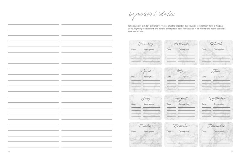 2025 Day Planner and Goal Planner - Etsy