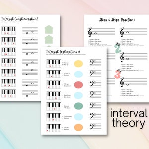 Interval Theory Worksheets - Etsy