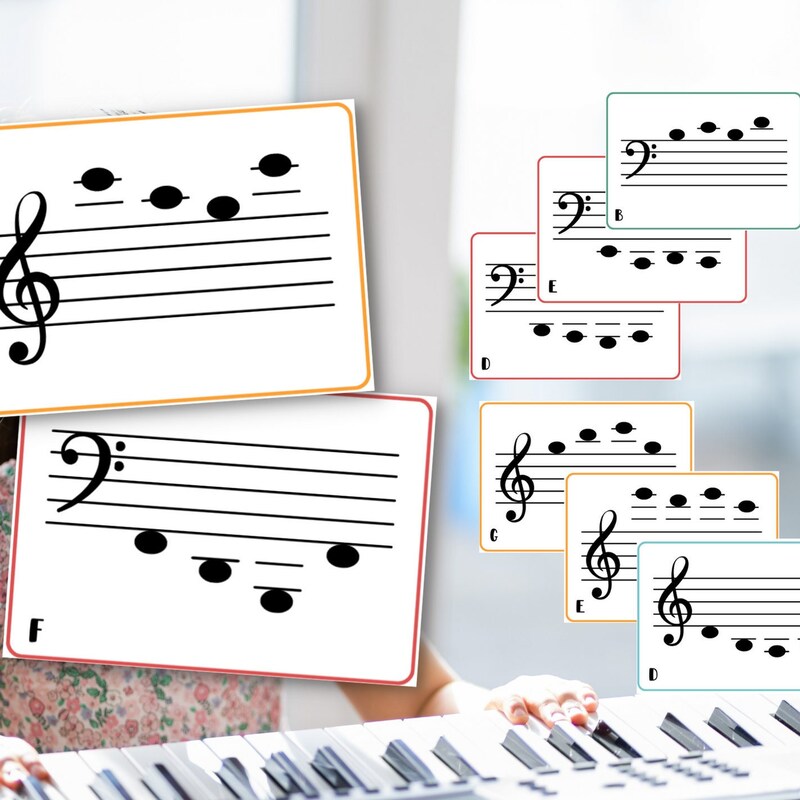 2345 Abcd Response Cards - Etsy Canada