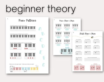 Music Flash Cards Bundle Note Reading Rhythm Key Signature - Etsy