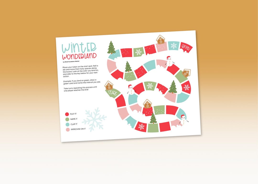 Winter Wonderland | Multi-concept Music Review Game - Etsy
