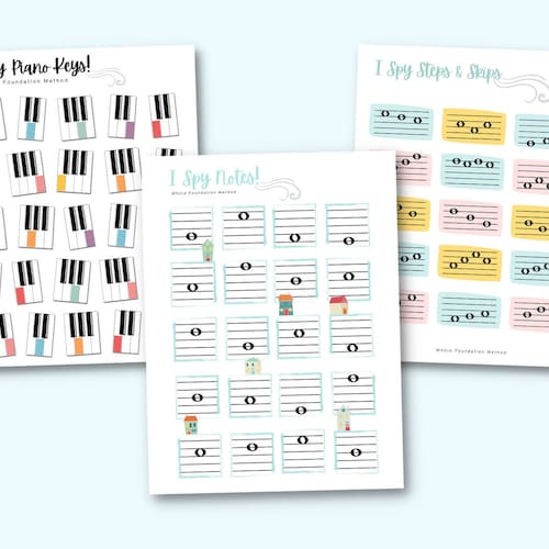 I Spy Music Games NEW and Improved - Etsy