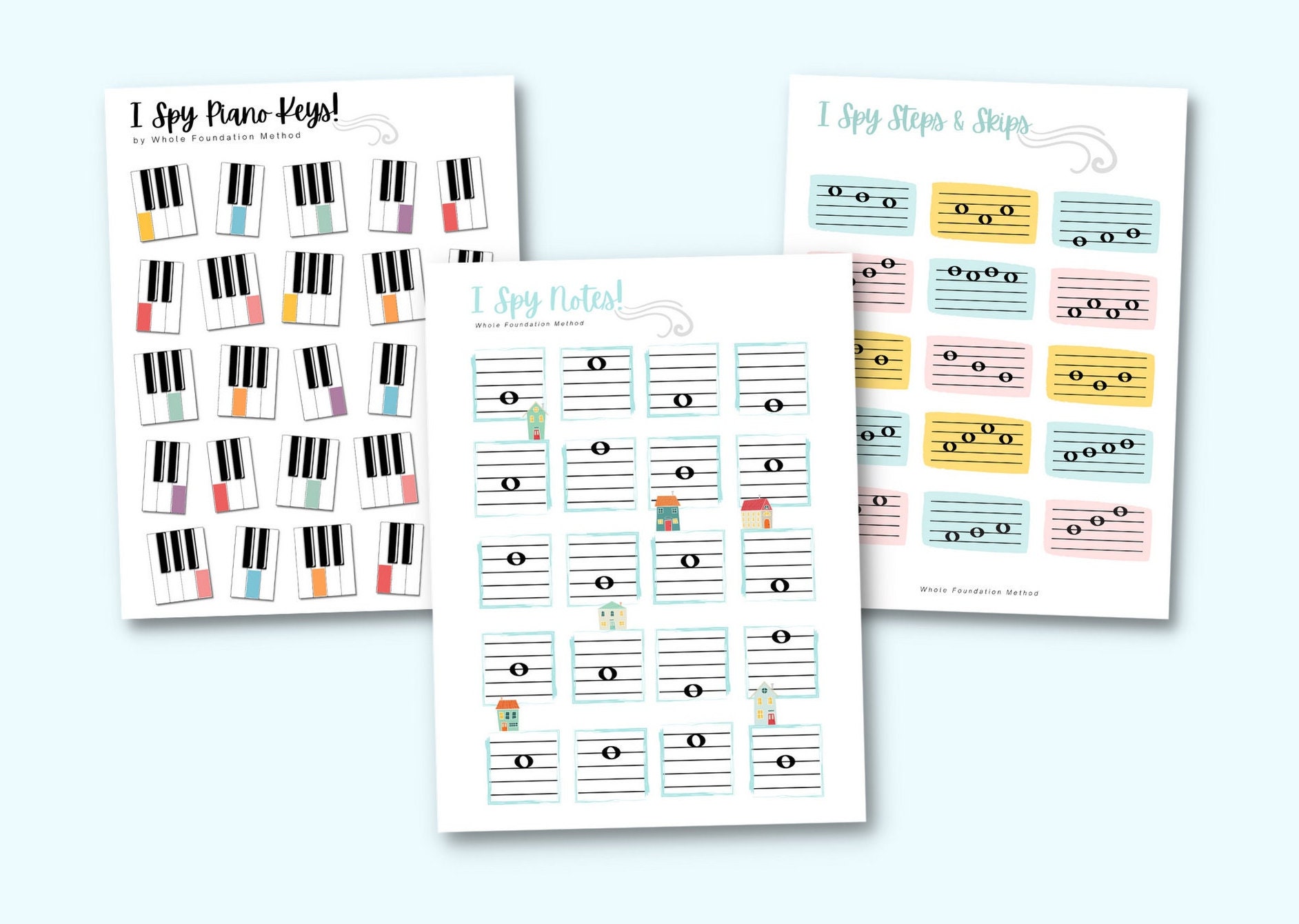 I Spy Music Games NEW and Improved - Etsy