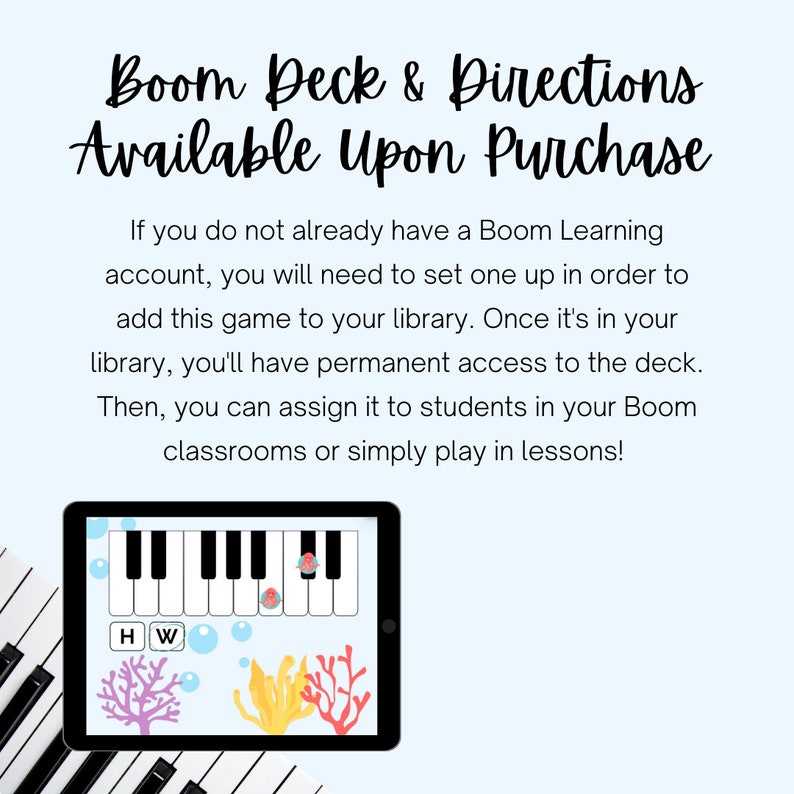 Whole & Half Steps Boom Card Game - Etsy