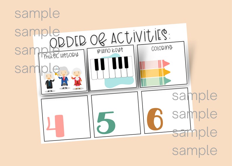 Visual Task Cards & Mats for Asd/neurodivergent Learners - Etsy