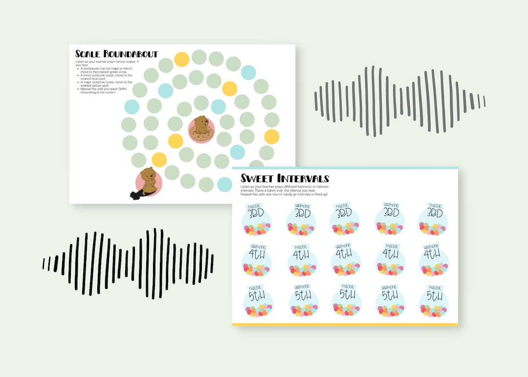 Ear Training Games | Early Intermediate - Etsy