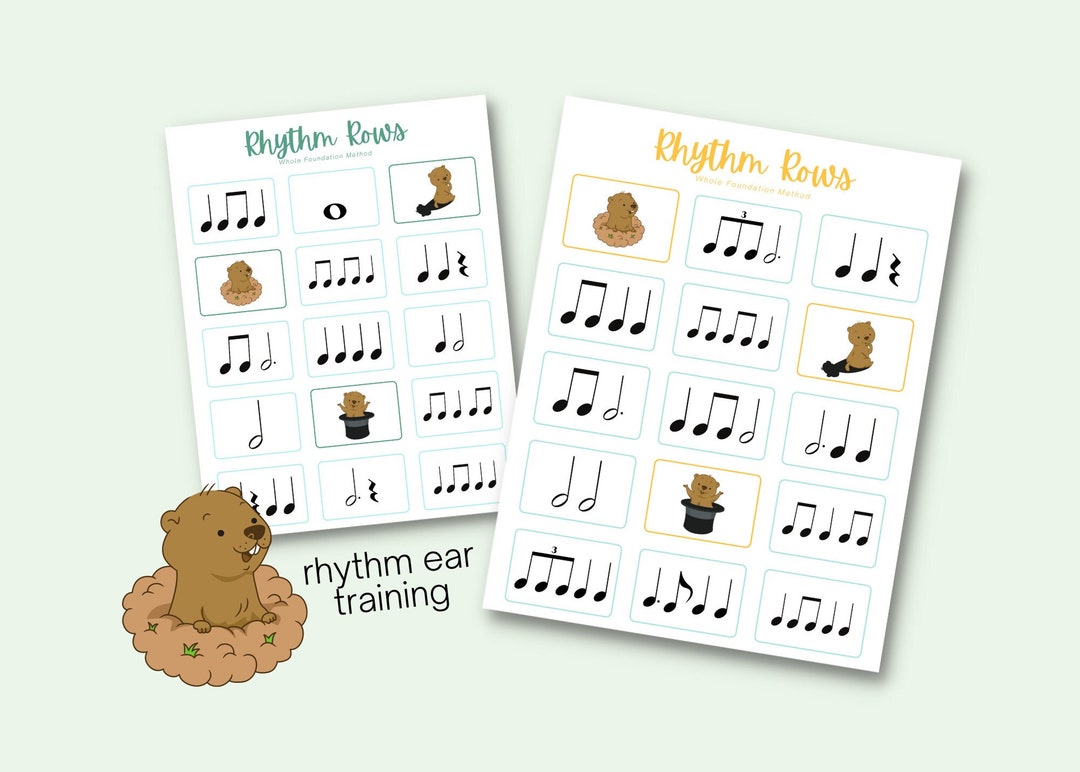 Rhythm Rows | No-prep Ear Training Game - Etsy