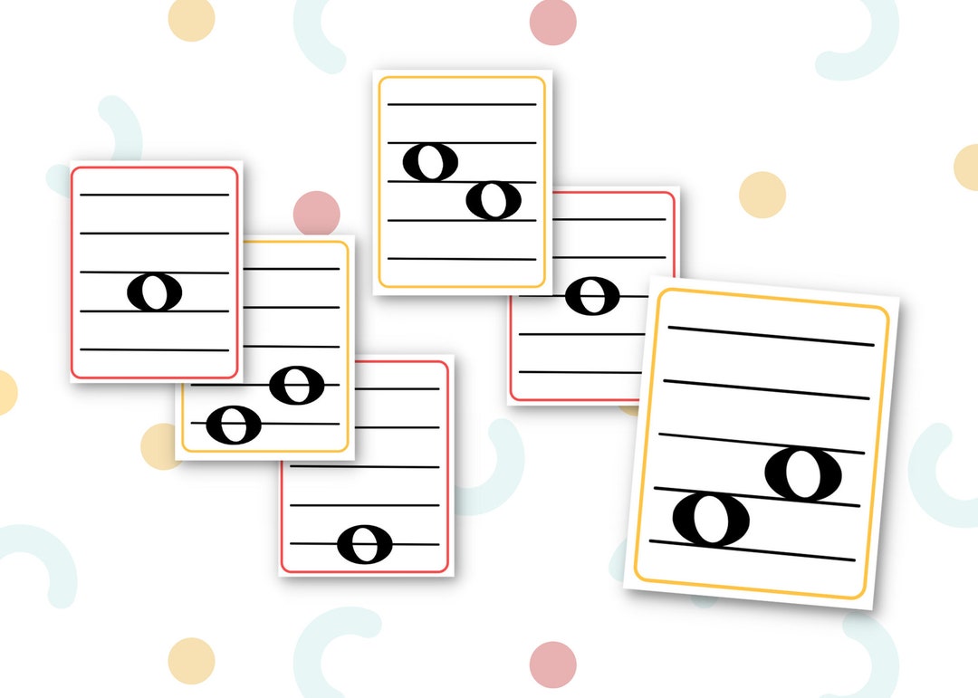 Pre-reading Flash Cards - Etsy