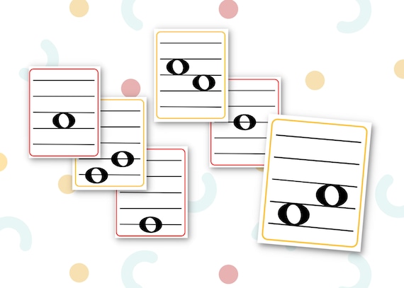 Pre-reading Flash Cards - Etsy